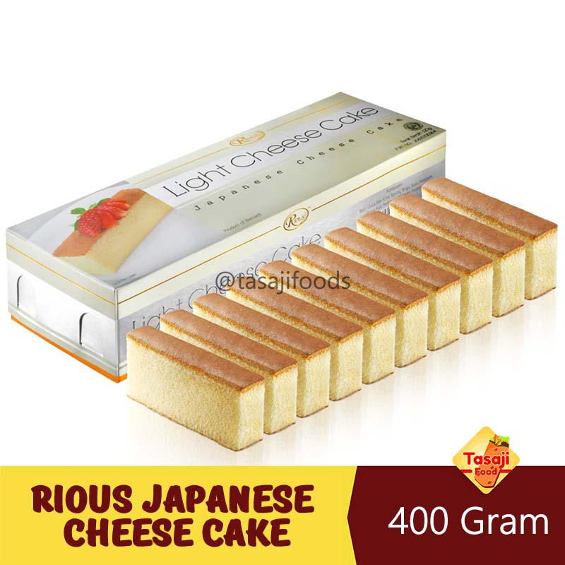 Rious Japanese Cheese Cake 400 Gram Keik Keju | Tasaji Food