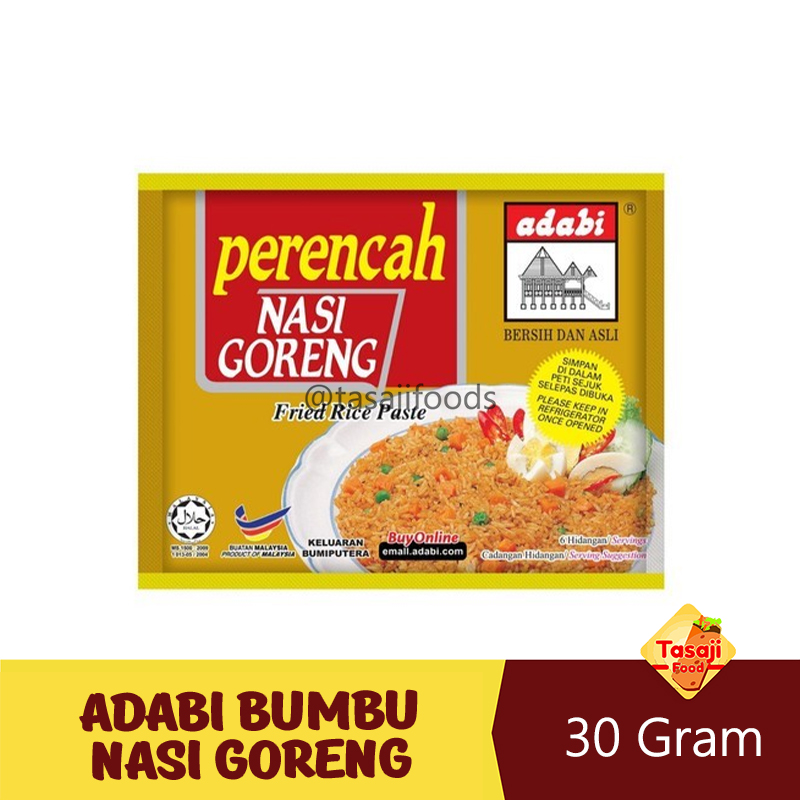 ADABI Perencah Nasi Goreng 30gr - Bumbu Nasi Goreng | Tasaji Food