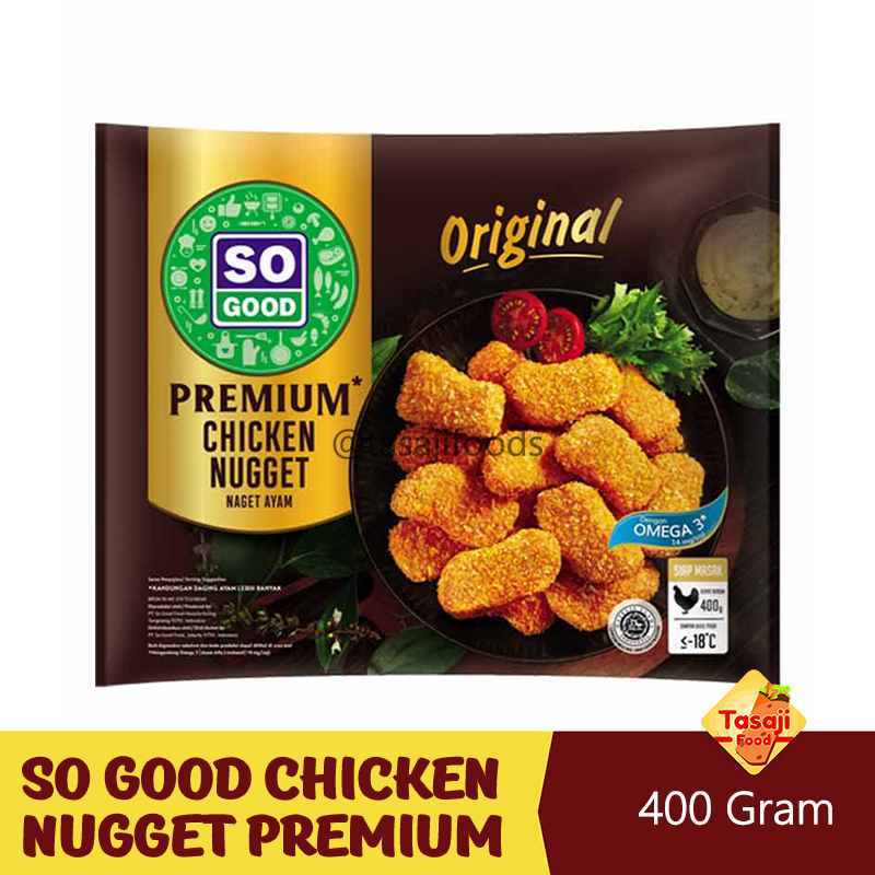 So Good Chicken Nugget Premium 400 Gram | Tasaji Food