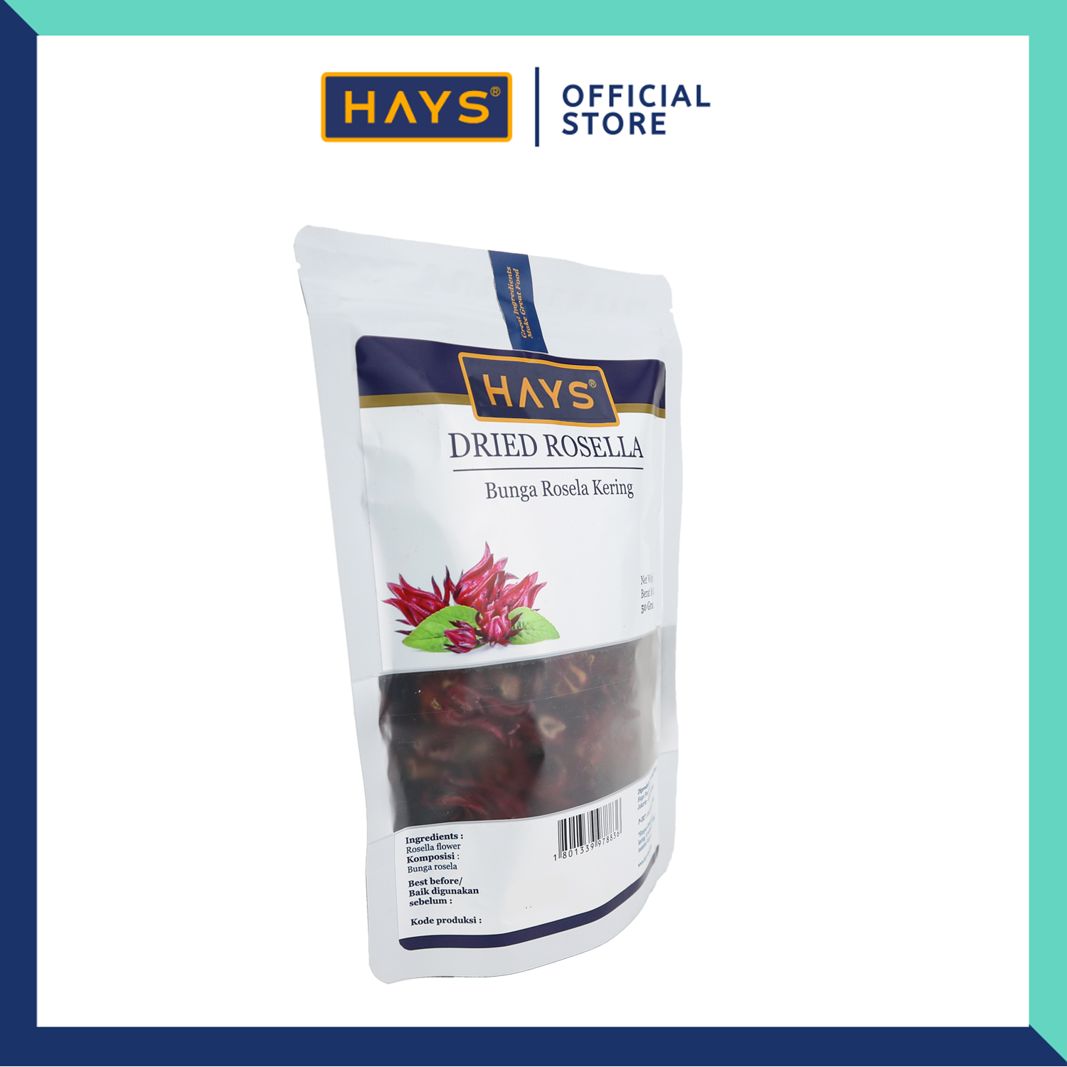 Bunga Rosela / Dried Rosella - HAYS (1) | Hays Food
