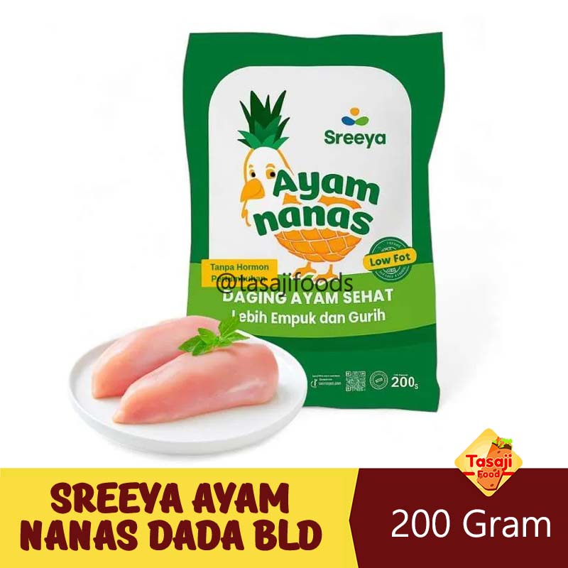 Sreeya Ayam Nanas Dada BLD 200 Gram Low Fat Frozen | Tasaji Food