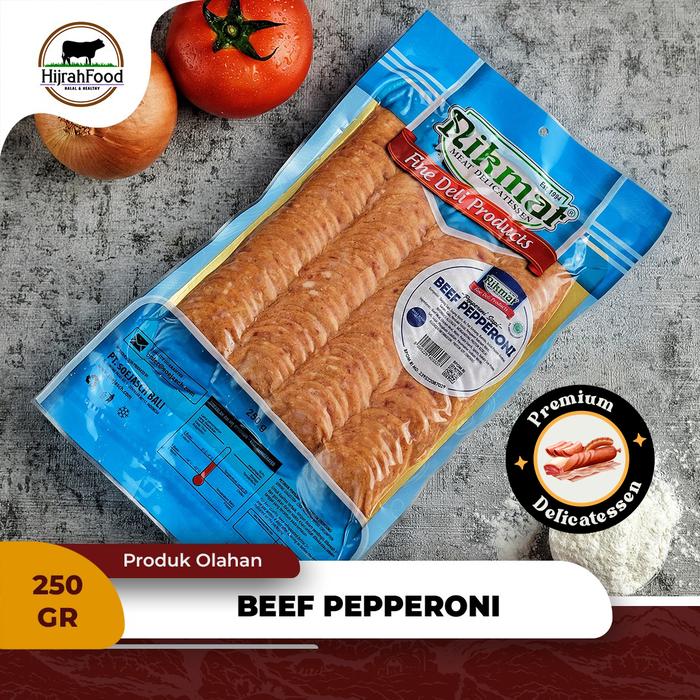 Nikmat Beef Pepperoni | Daging Sapi Pepperoni Premium Delicatessen ...